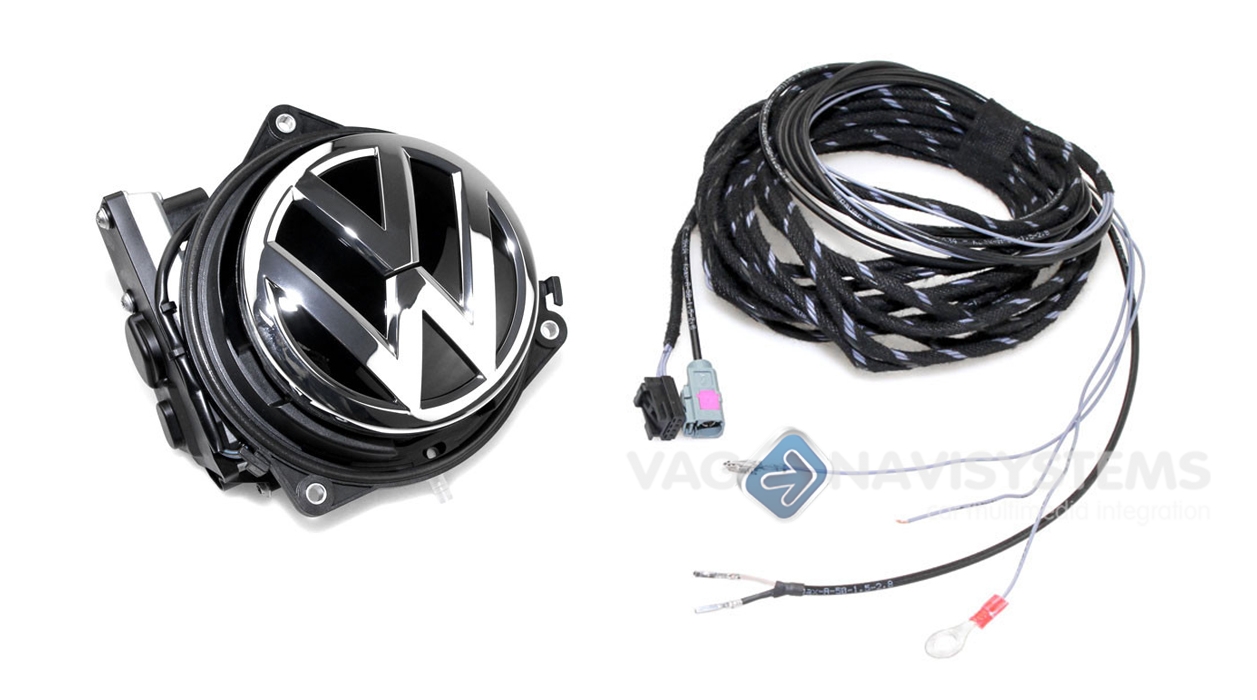 Kit de Reequipamiento - Cámara trasera OEM High (logotipo) - VW Passat ...